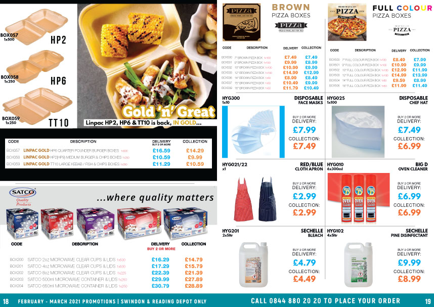 Leaders in Food Service, N & B Foods LTD - Food Supplier